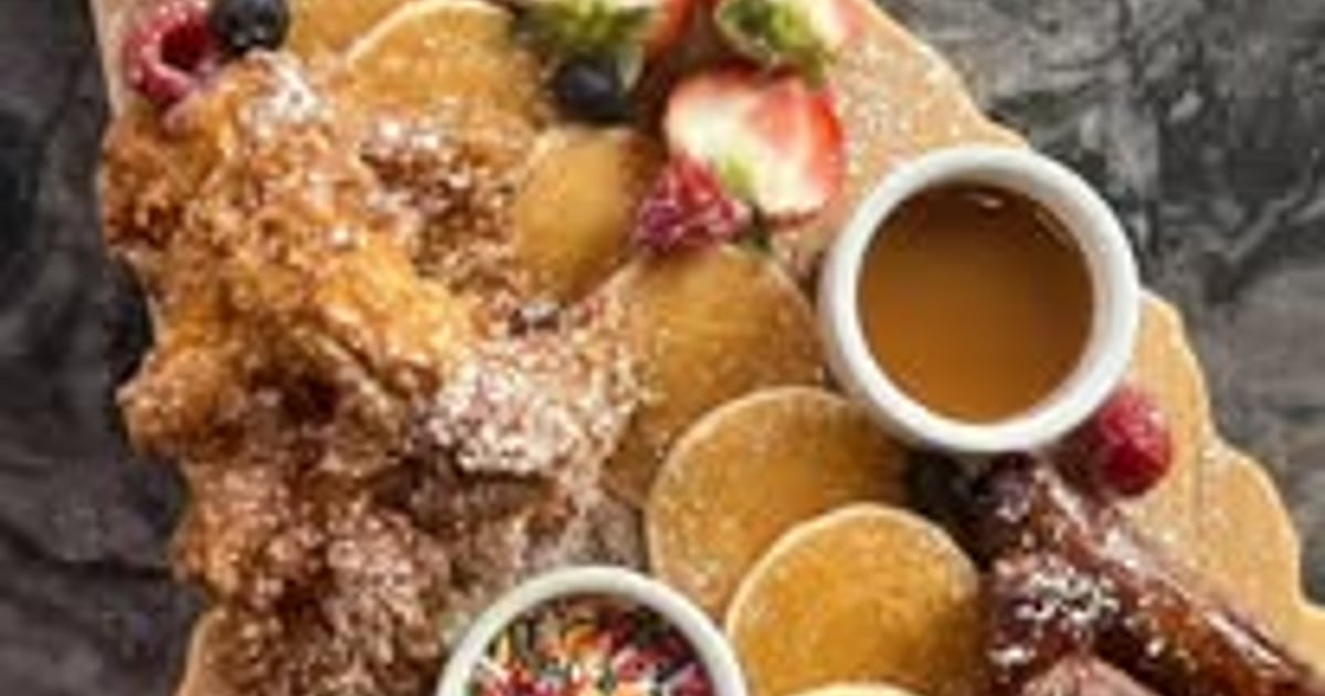 Georgia Mini Pancake Board - Hudson's At Main Street- Restaurant in ...