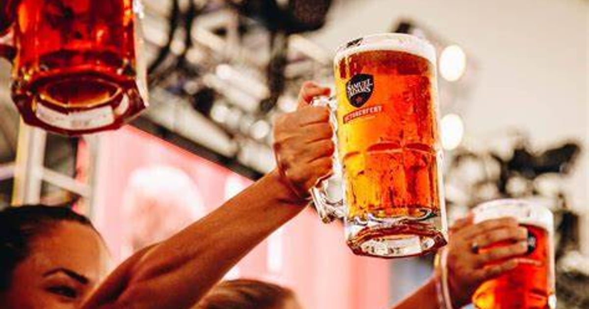 Sam Adams Octoberfest Draft - Tony's Pizza and Draft House