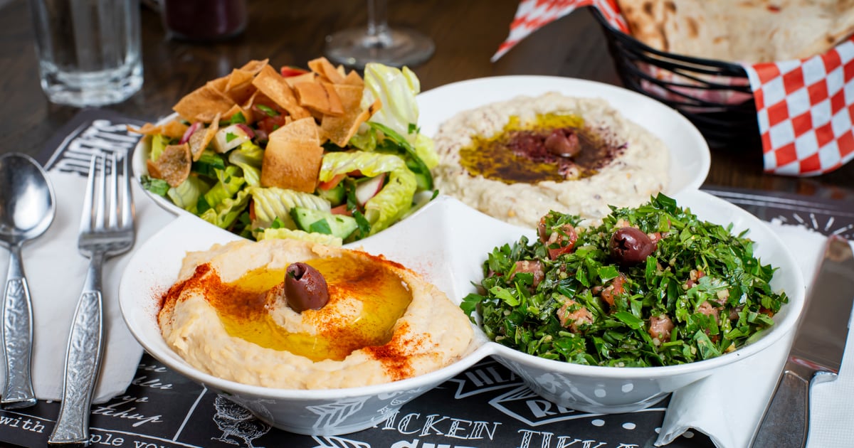 4 Kinds of Mezza - Zad Mediterranean Cuisine - Mediterranean Restaurant ...