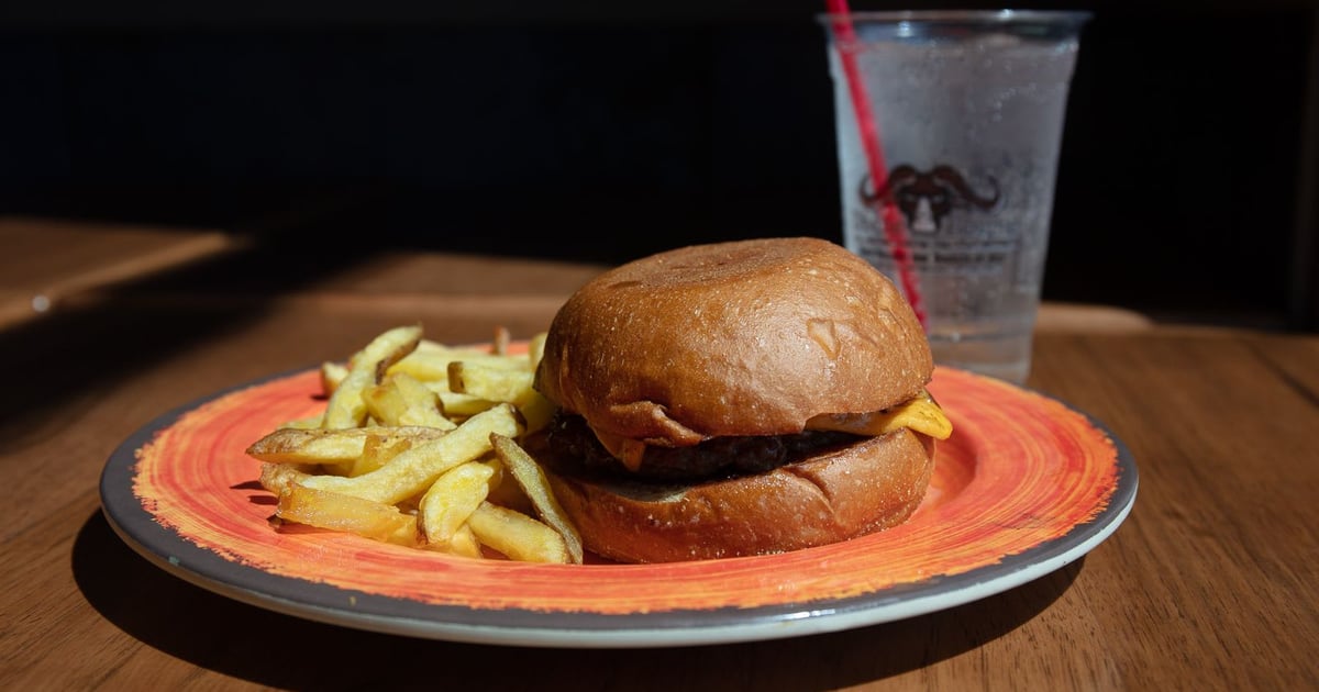 Kid Cheese Burger - Menu - Divine Bovine Burgers - Burger Joint in ...