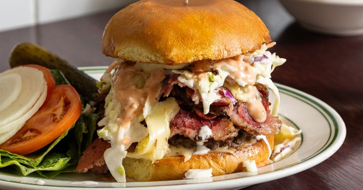 PASTRAM CHEESE BURGER SPECIAL - Famous 4th Street Deli - Since 1932 ...