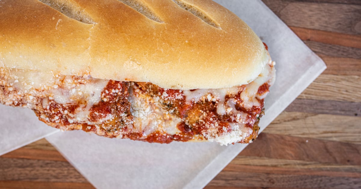 Chicken Parmesan Sub - Lunch Menu - Ciaccia's Delicatessen - Sandwich ...