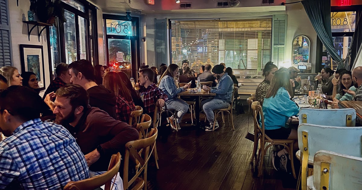 Reservations & Private Events - 801 Restaurant and Bar - Good Food ...