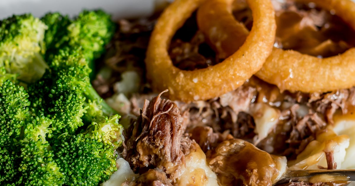 Hearty Pot Roast Dinner - Menu - Kings Family Restaurant