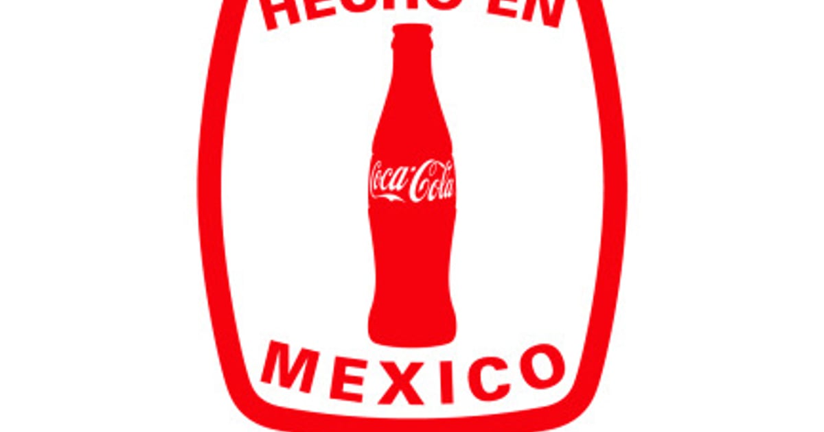 Coca Cola Mexico Logo Men's Coca Cola Mexico Disfute Graphic Tank Top