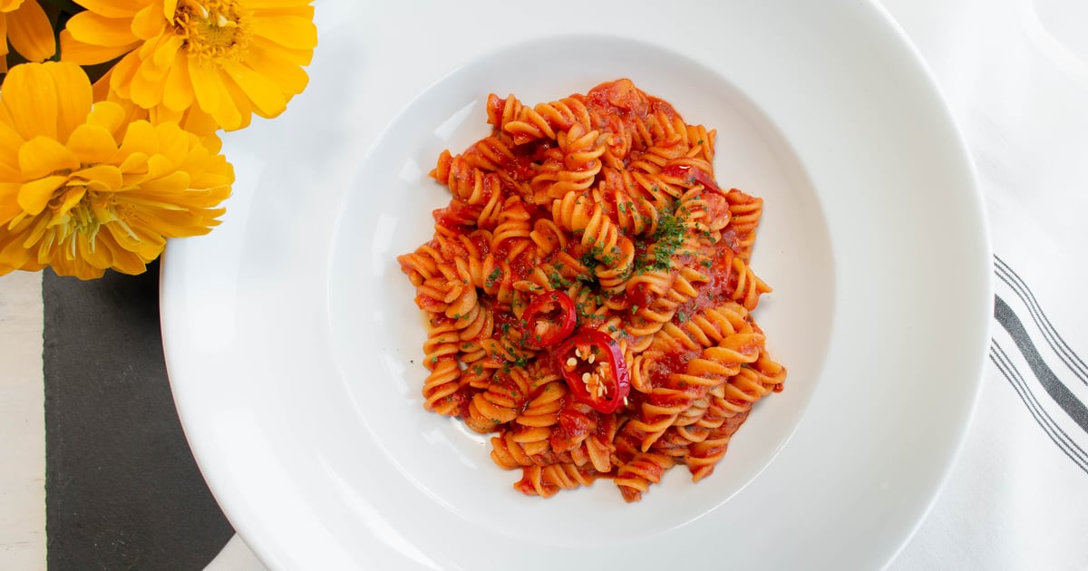 Fusilli Arrabbiata - Carrara's Italian Restaurant | Pastries, Gelato & Cafe