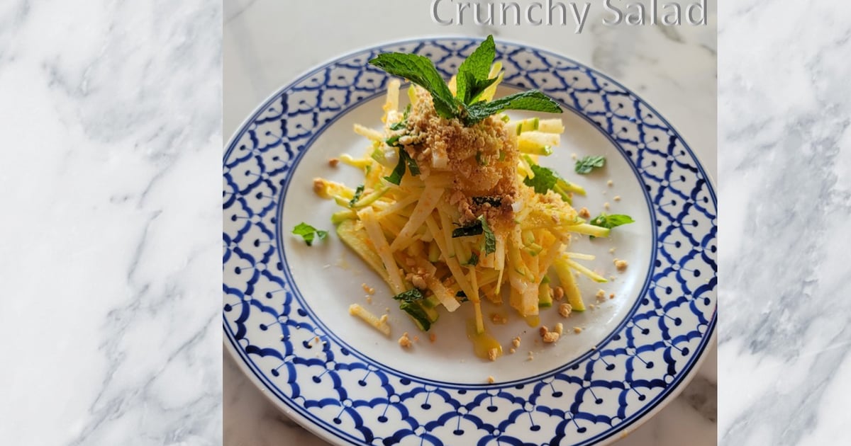 Crunchy Salad - Food Menu - Kin Dee Thai Cuisine - Thai Restaurant in ...