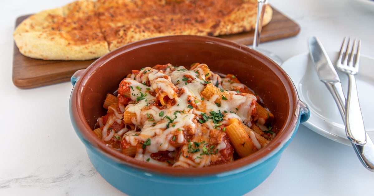 Rigatoni al Telefono - Penne Pomodoro - Casual Italian Restaurant in ...