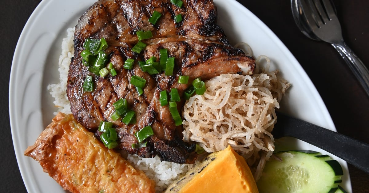 Deluxe Brodard Broken Rice - Cơm Tấm Bì, Chả, Tàu Hủ Ky, Suờn Nuờng ...