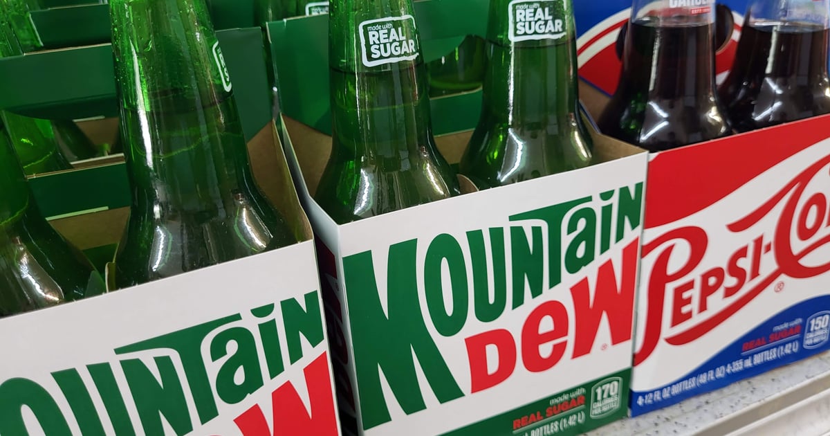 Mountain Dew Classic Bottle with Real Sugar - Rayfield Meat Center ...