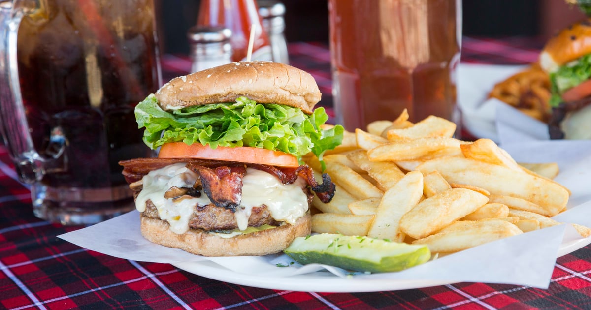 California Burger - Heroes - Fullerton - American Restaurant in ...