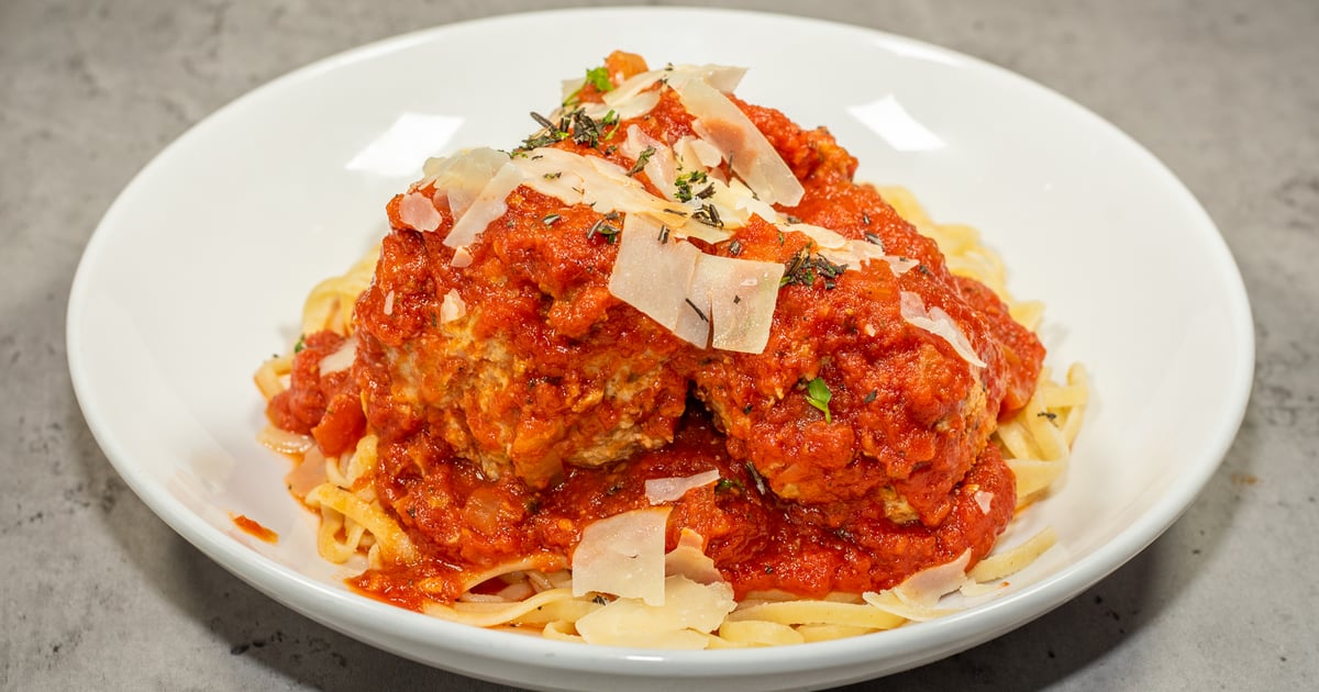 Linguini Con Polpette - Simone's Wood Fired Craft Kitchen