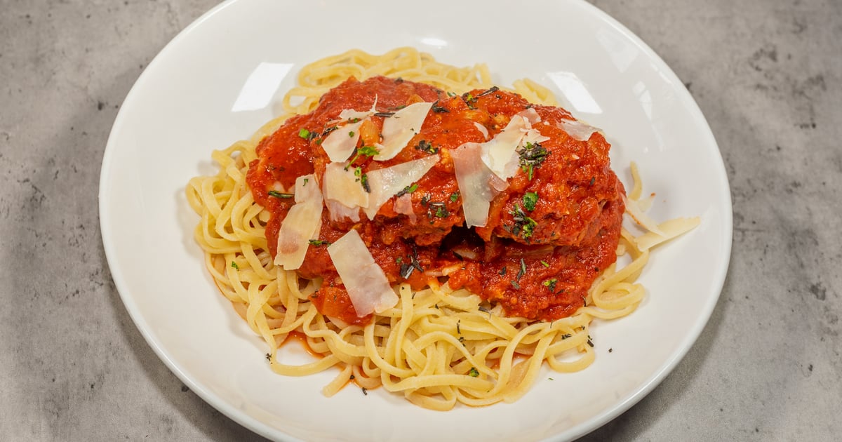 Linguini Con Polpette - Dinner - Simone's Wood Fired Craft Kitchen