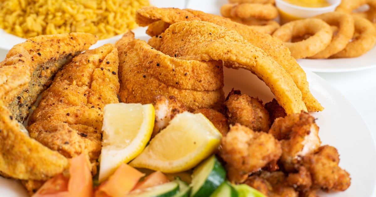 Catfish Dinner - Ambassador Menu - Ambassador Fish and Chicken ...