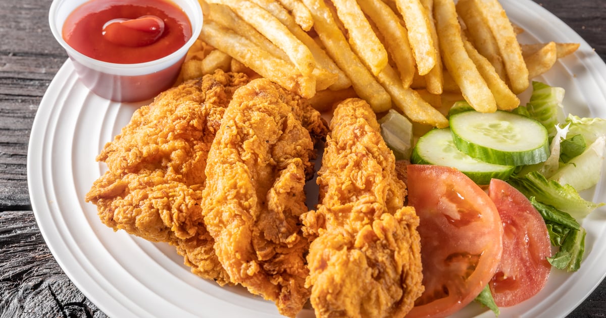 Chicken Tender Dinner - Ambassador Menu - Ambassador Fish and Chicken ...