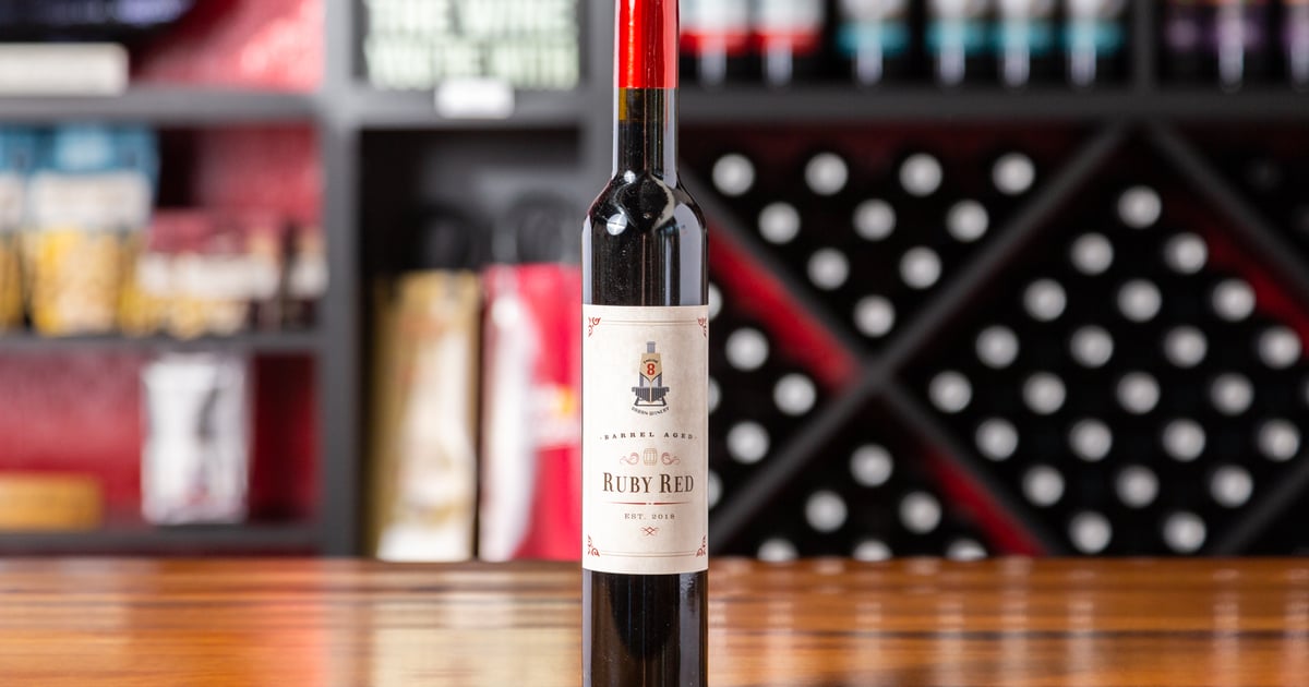 Barrel Aged Ruby Red Port - Drinks - Engine 8 Urban Winery