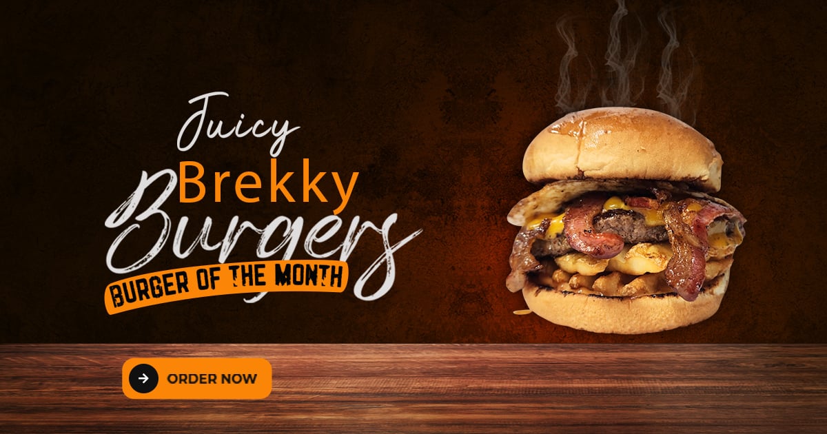 Juicy Brekky Burger - Juicy Burger - Burger Joint in Bakersfield, CA