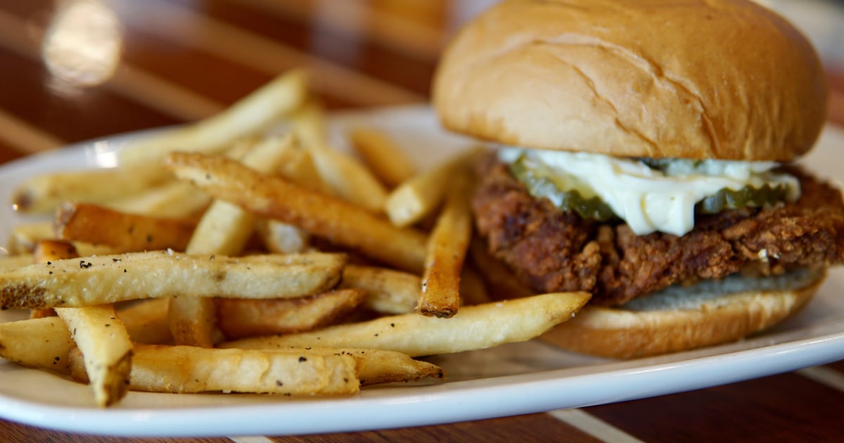 Nashville Hot Chicken Sandwich - Charlie's on Prior