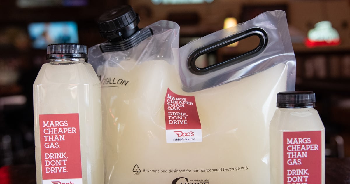 Frozen Margs To-Go - Doc's Backyard Grill | An Austin Staple Restaurant