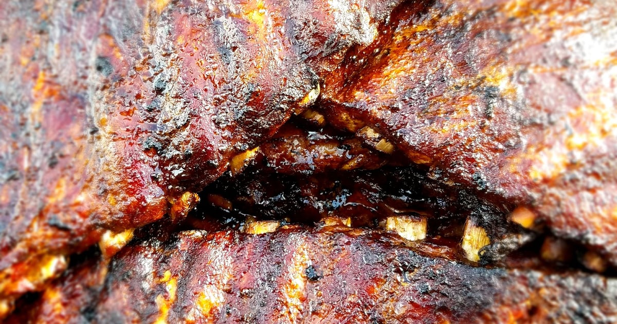 Whole Slab Ribs - Rays Real Pit BBQ Shack - Barbecue Restaurant in ...