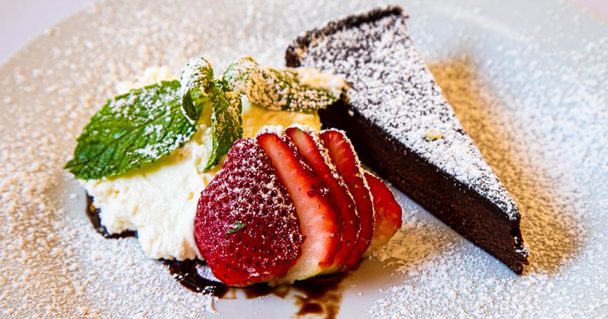 Flour-less Chocolate Cake - Main Menu - Mizza - Italian Restaurant in ...