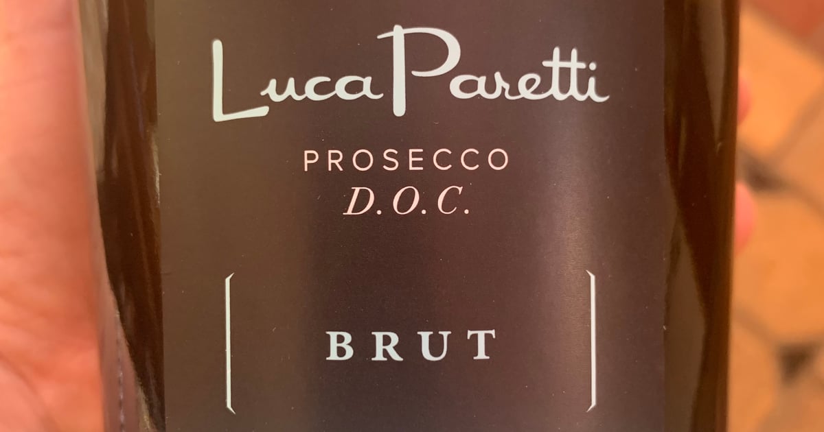 Luca Paretti Prosecco Brut - Beverage Menu - Mizza - Italian Restaurant ...