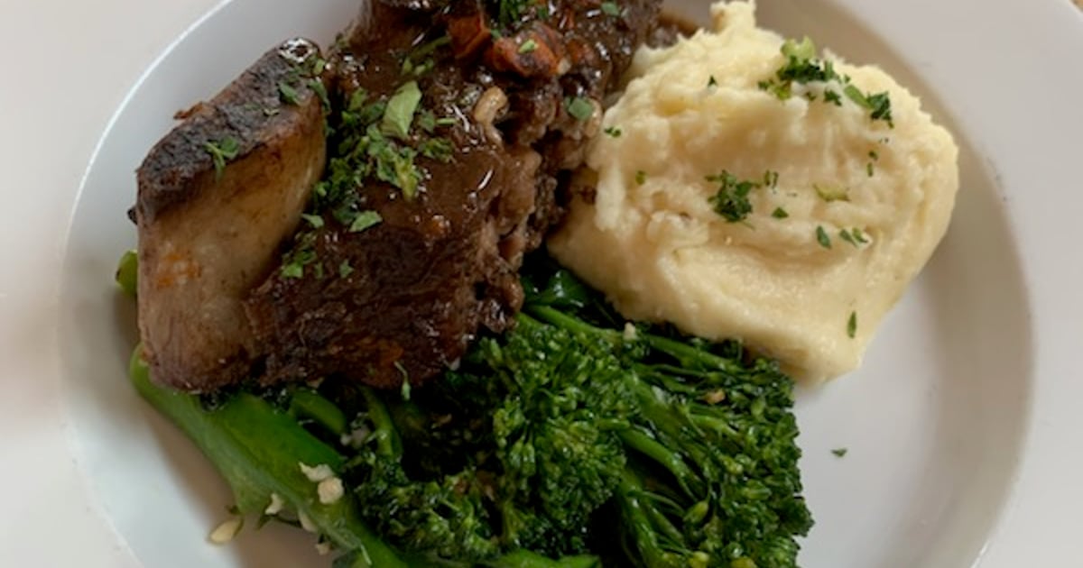 Braised Short Ribs - Main Menu - Mizza - Italian Restaurant in Santa ...