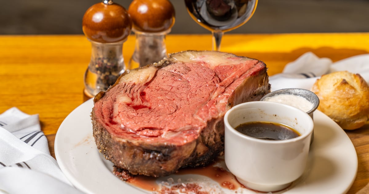 Prime Rib of Certified Angus Beef - Grub Steak | Steakhouse Restaurant ...