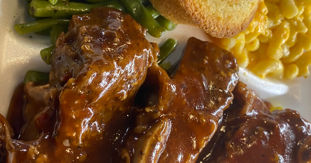 Available>>>12:30 pm Beef Ribs Dinner - Springreens