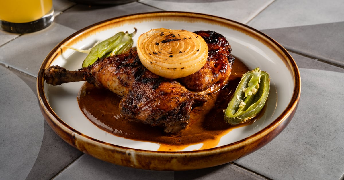 Pasilla Adobo Roasted Chicken - Teocalli Cocina - Mexican Restaurant in CO