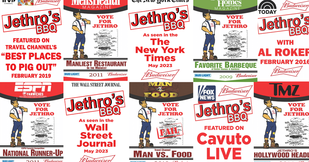 Press - Jethro's BBQ - Barbecue Restaurant in IA