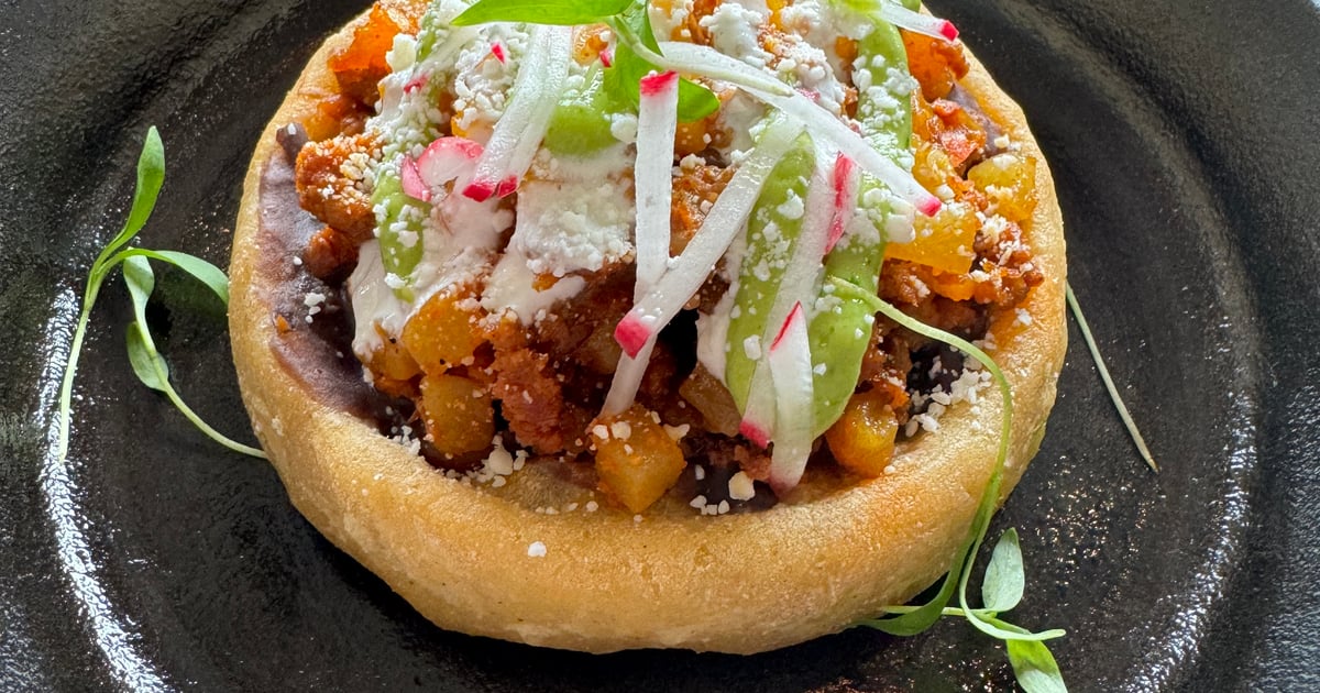 Chorizo Sopes - Dinner - Chido & Padre's