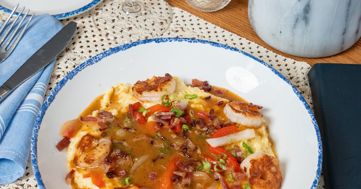 Shrimp & Grits - Dinner Menu - Islander 71