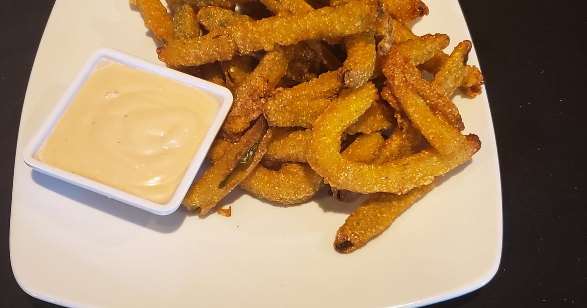 Fried Pickle Sticks - All Day Menu - The Garden State Grill