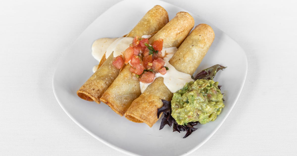 Flautas Con Queso W/Meal - Cactus Flower Cafe - Mexican Restaurant in FL