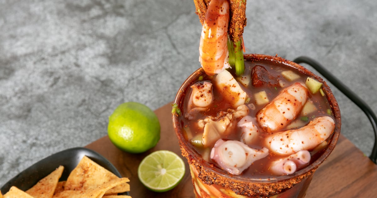 Clamato Preparado - Mariscos - El Paraíso - Seafood Restaurant in ...