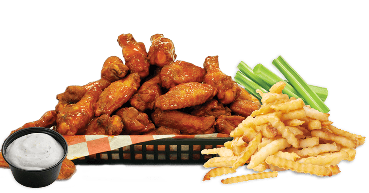 10 Pcs Wings & Any Fried Rice - Menu - World Of Wings Calhoun - Chicken ...