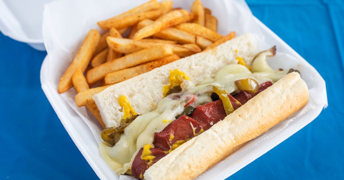 PHILLY DOG W/ FRIES - From Philly Cheesesteaks & Hoagies - American ...