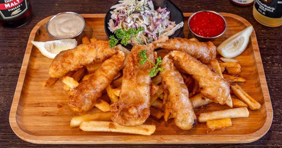 Fish & Chips - Captains Grill