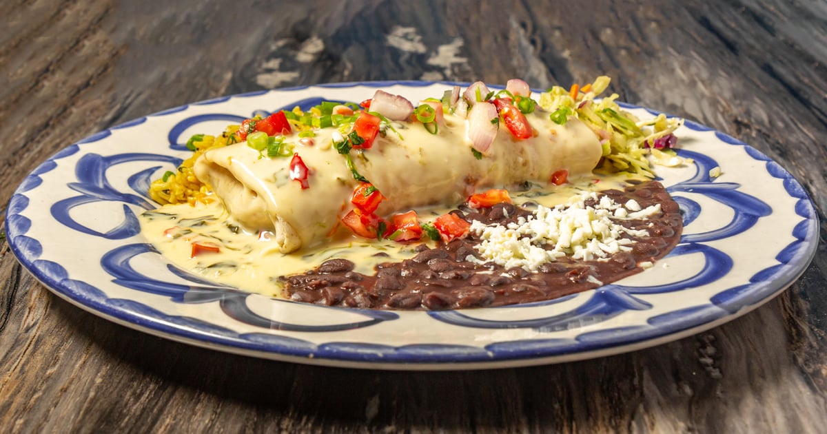 Lunch Monterey Chicken Burrito - Cactus Grill - Tex-Mex & Tequila in KS