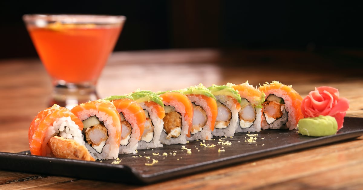 Sunrise Roll - Ling & Louie's Asian Bar and Grill