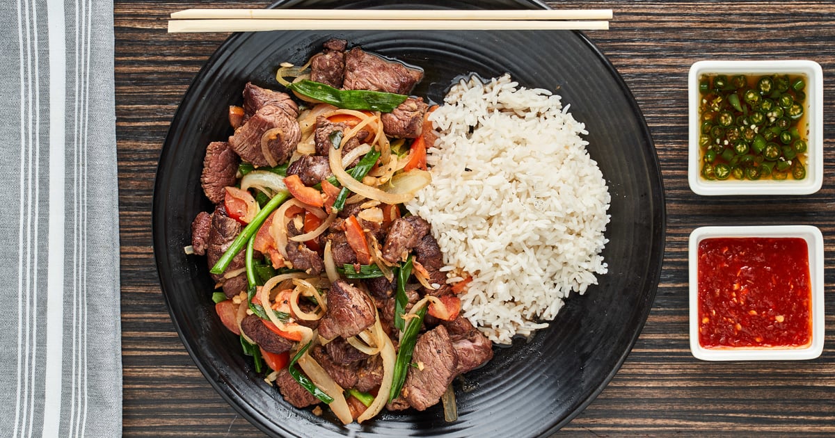 Vietnamese Shaking Beef - Dinner - Ling & Louie's Asian Bar and Grill