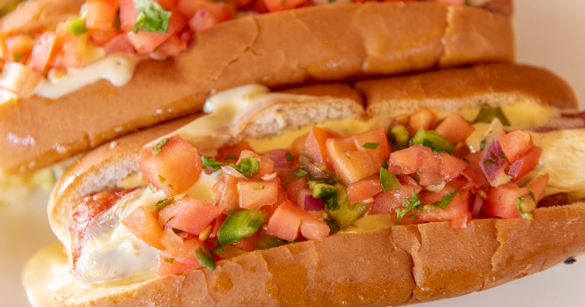 Twin Fiesta Dog - Hot Tamale Menu - Hot Tamale Mexican Grill & Bar ...