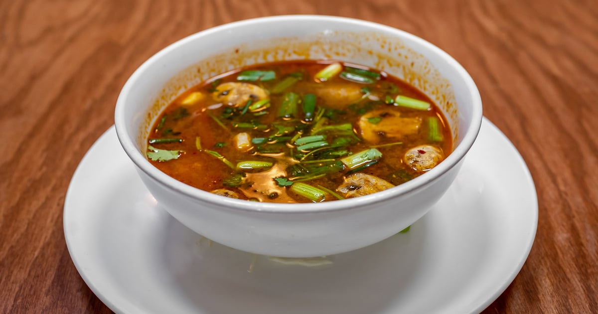 Volcano Soup (Tom Yum Soup) - Thai Place, Thai restaurant in Overland ...