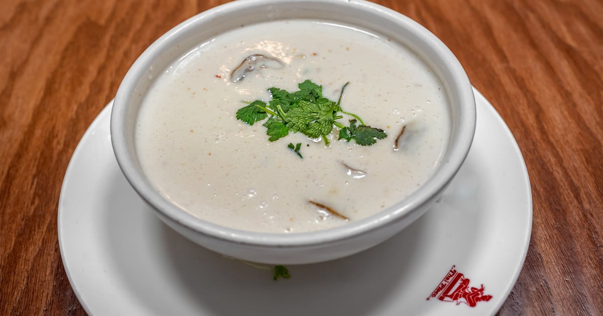 Galanga Soup (Tom Kha Gai Soup) - Thai Place, Thai restaurant in ...