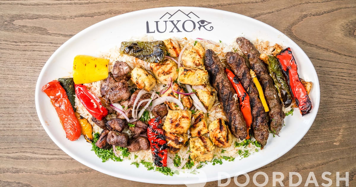 Menu - Luxor Mediterranean Cuisine & Hookah Lounge