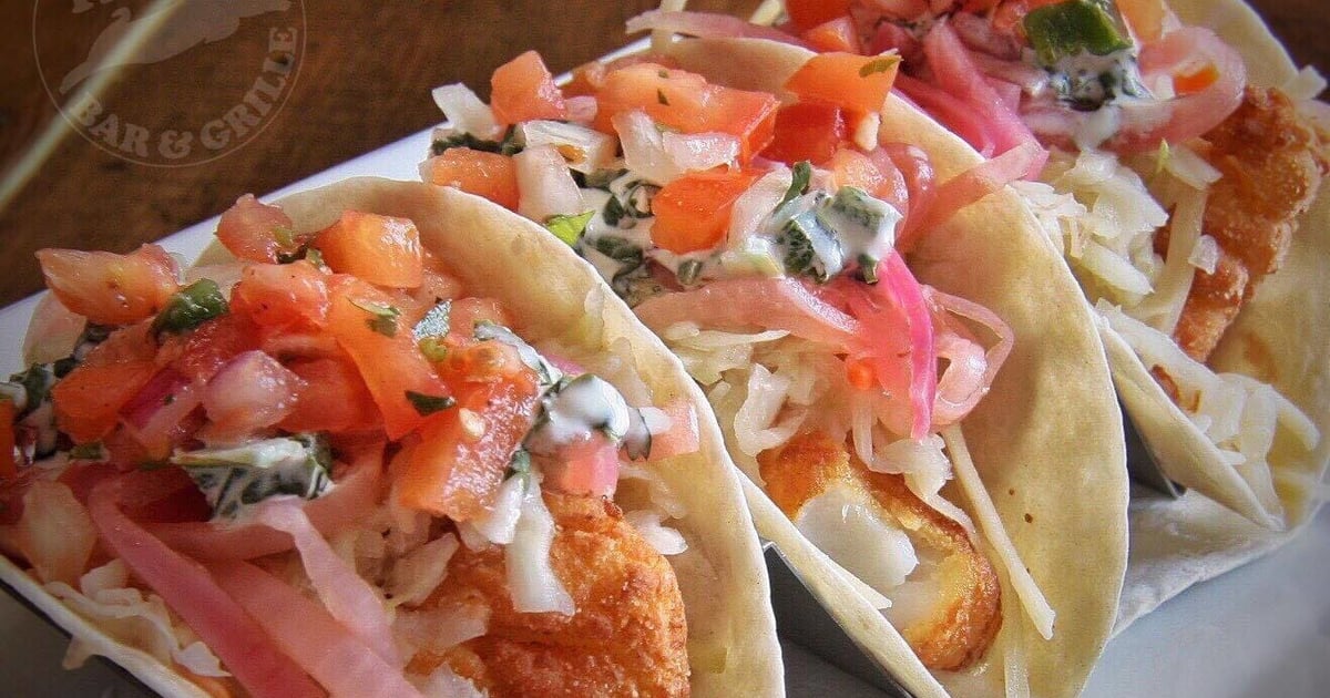 Fish Tacos - The Farm Bar and Grille