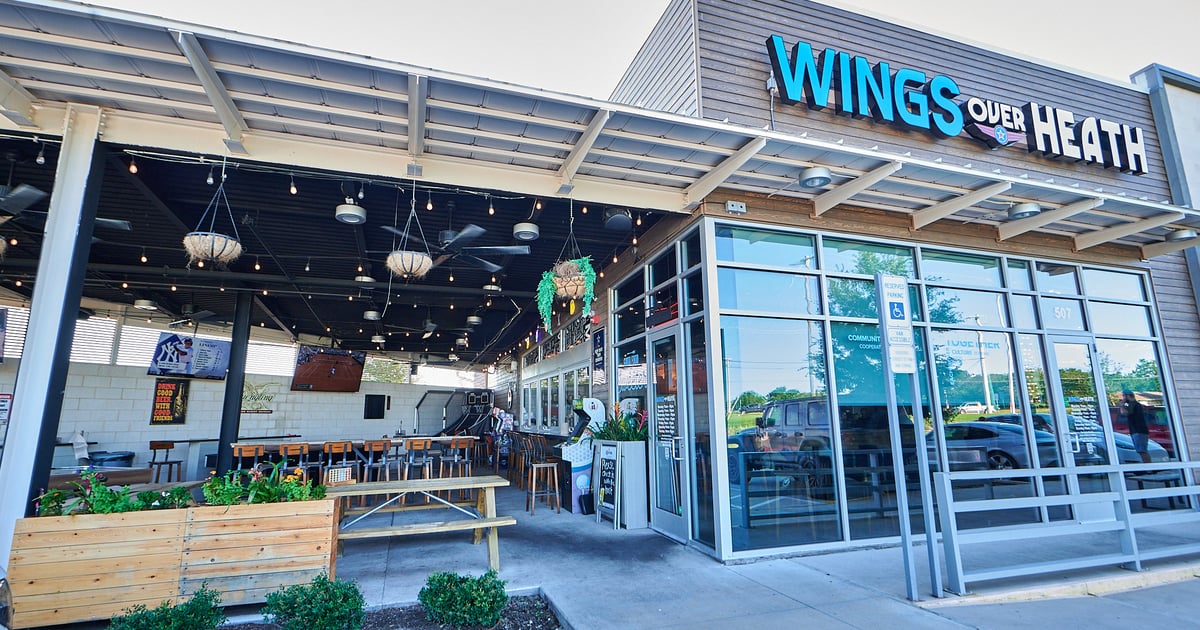 Heath Menu - Wings Over USA - Chicken Wings Restaurant in TX