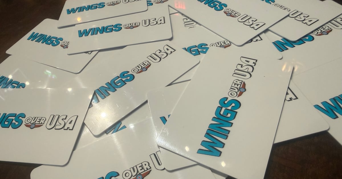 Gift Cards - Wings Over USA - Chicken Wings Restaurant in TX