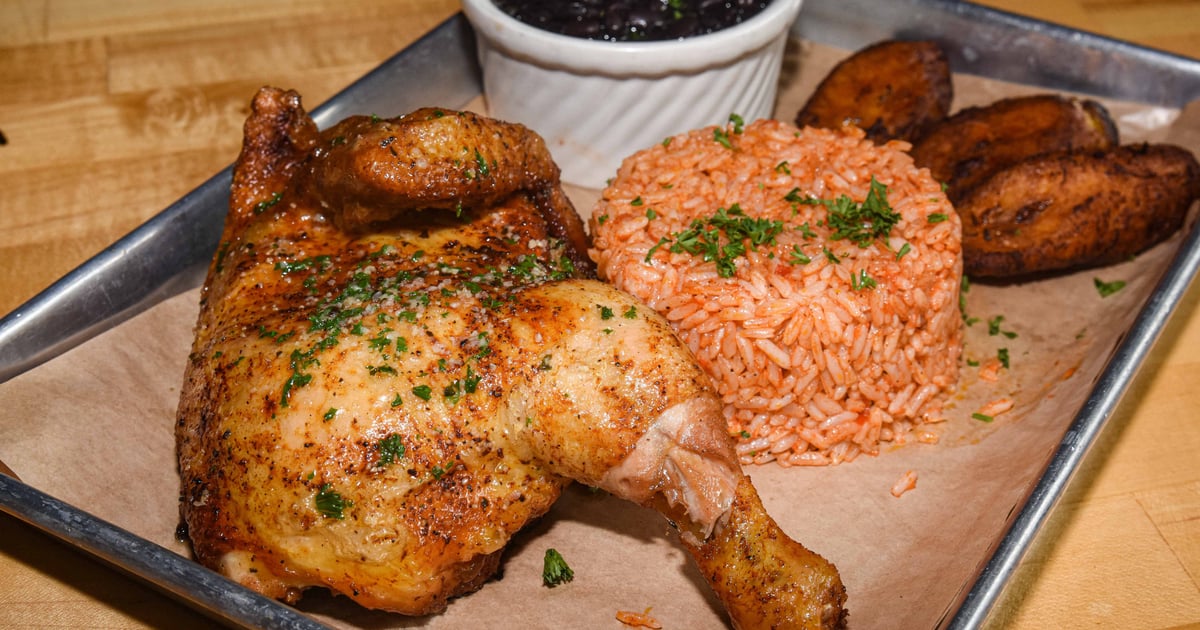Peruvian Half Roasted Chicken - Menu - Latin American